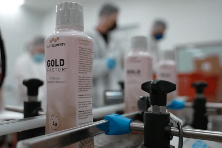 Gold Factor: ¡El nuevo producto realizado con partículas de oro que ha ...
